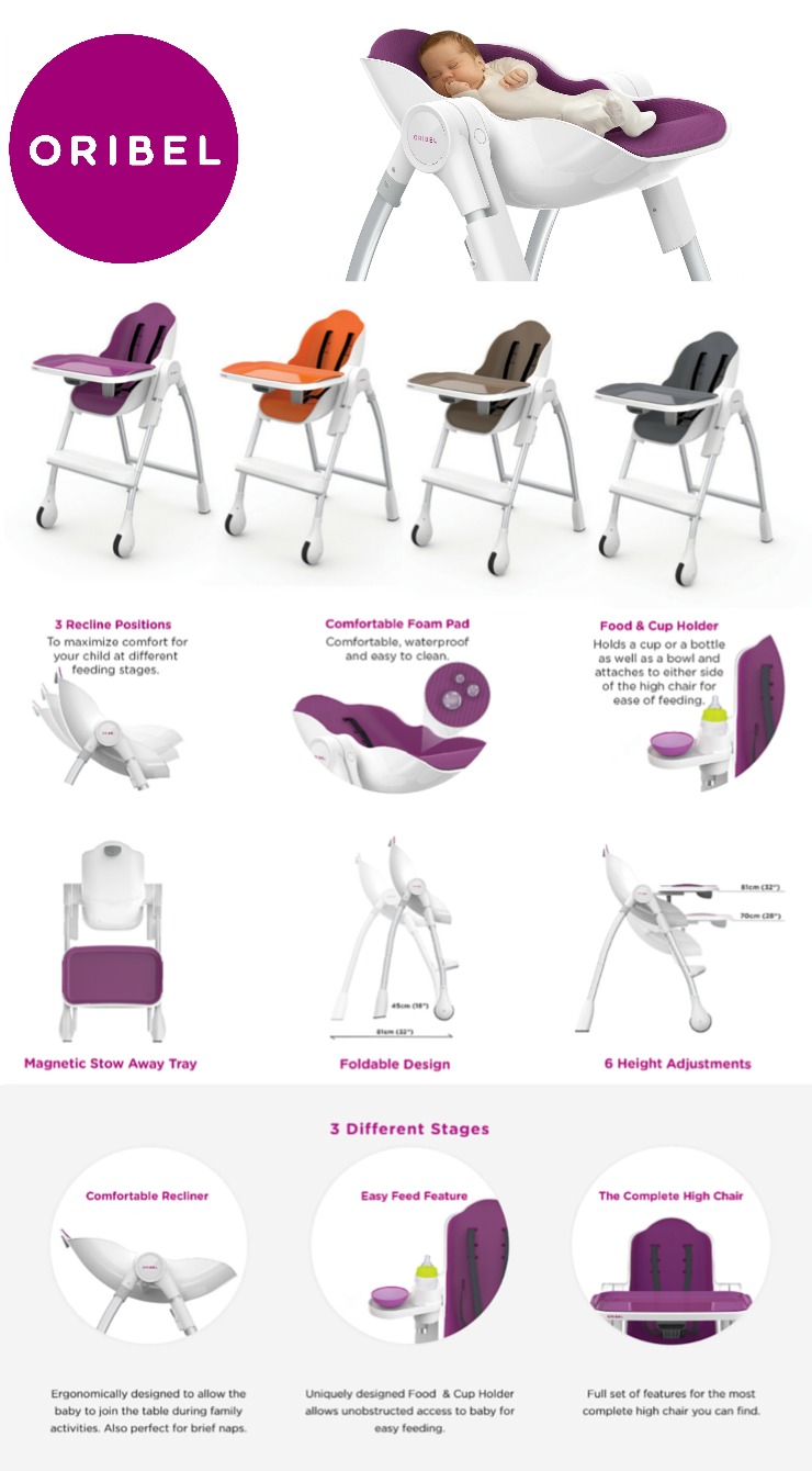 Introducing Cocoon™ - The Complete High Chair by Oribel - Momma Without ...