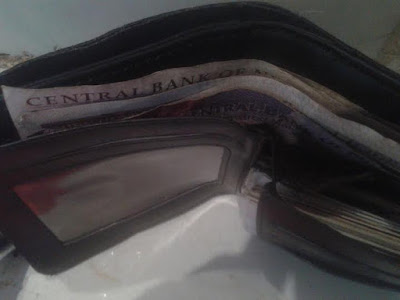 Lost but found wallet ..:-)