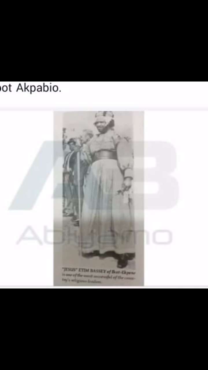 Meet Jesus Of Ikot-Ekpene.