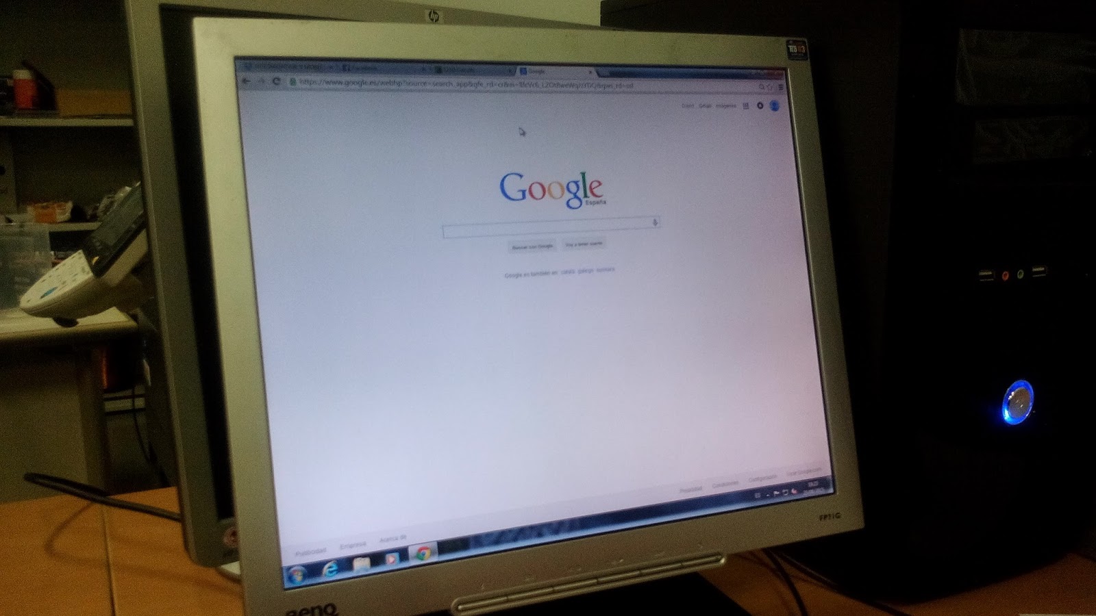 Imos lonxe: DESMONTAJE DE UN MONITOR (MONITOR DISASSEMBLY) BENQ Q7T4