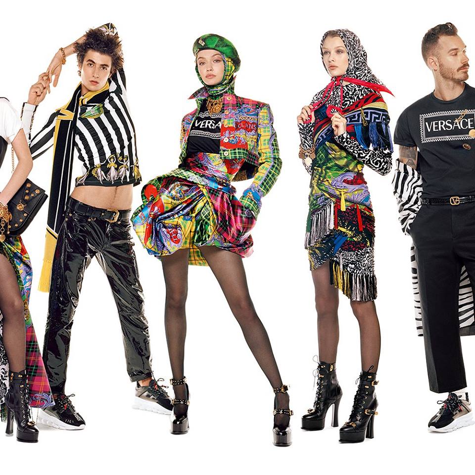 Versace taps 54 models for Fall/Winter 2018 Campaign