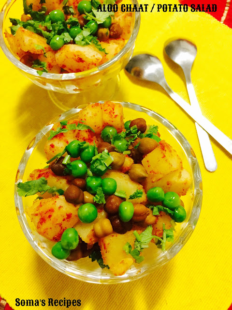 CURRY AND SPICE: ALOO CHAAT / POTATO SALAD