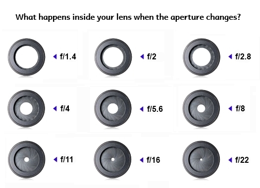 What do the numbers mean on a camera lens?