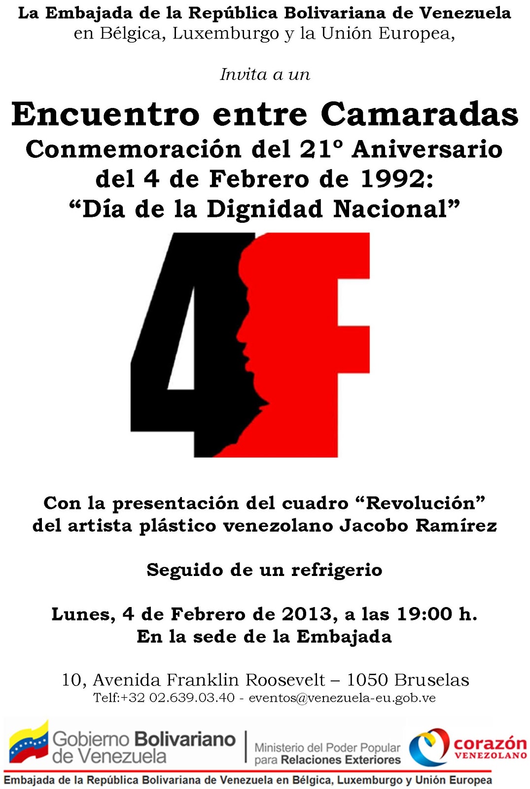 Artista Jacobo Ramírez: Presentación del cuadro "Revolución" del ...