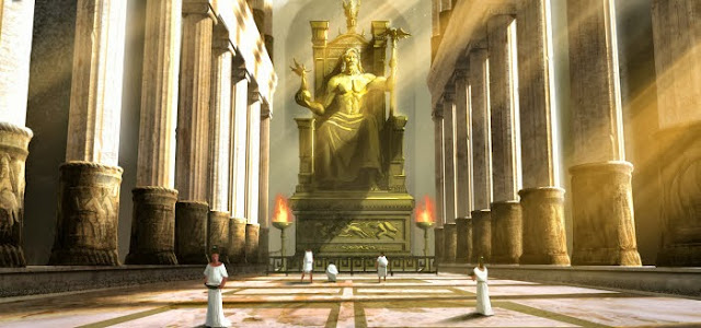Statue of Zeus at Olympia ~ Education