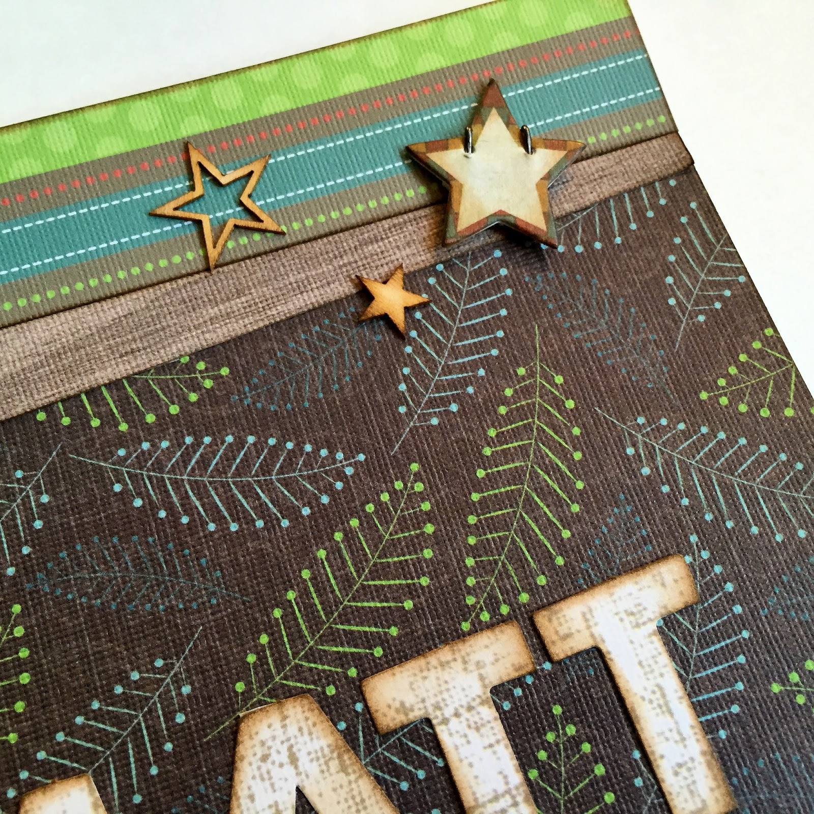 Golden Goddess Designs: DCWV Green Stack with Let's Get Sketchy 5th ...