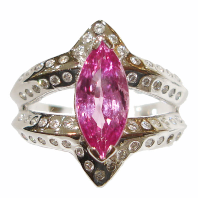 Pinky Pearl: Unique Pink Diamond Rings