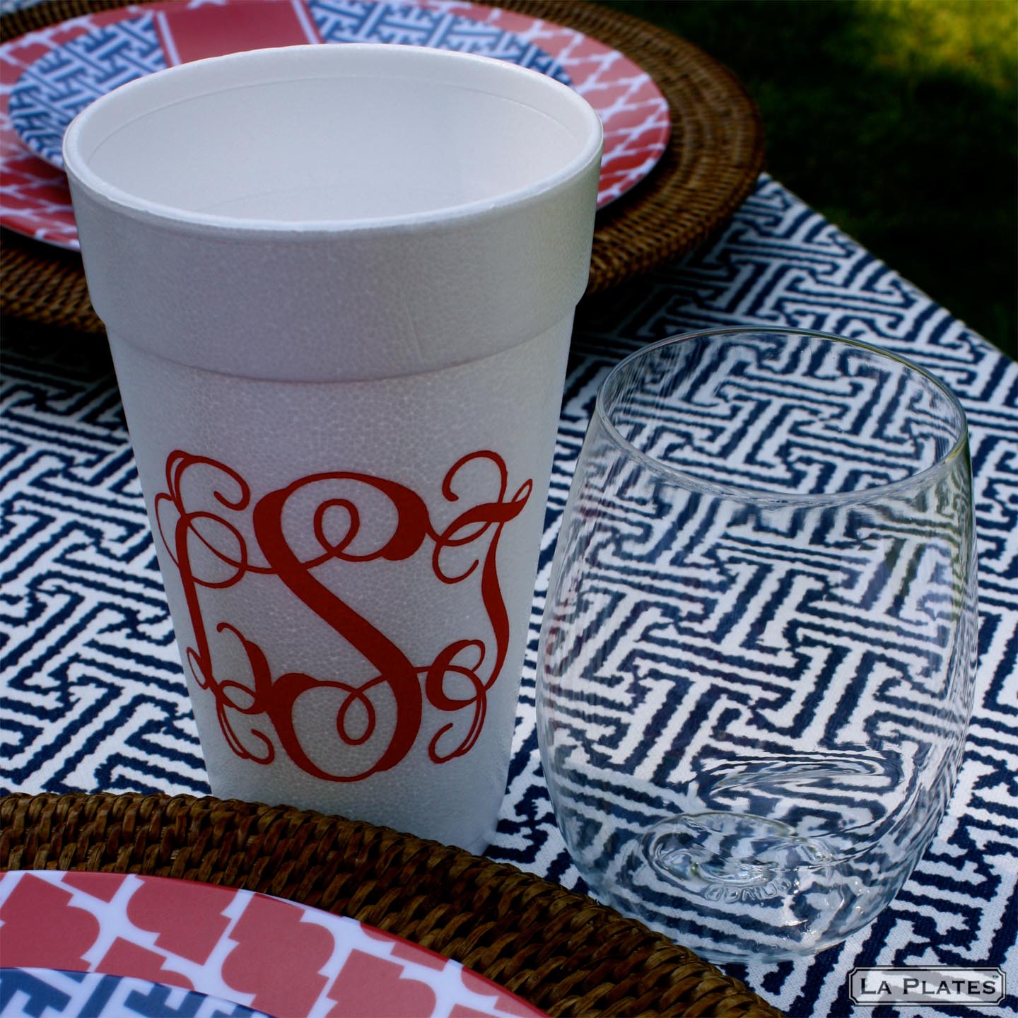 La Plates Blog: Patriotic Tabletop