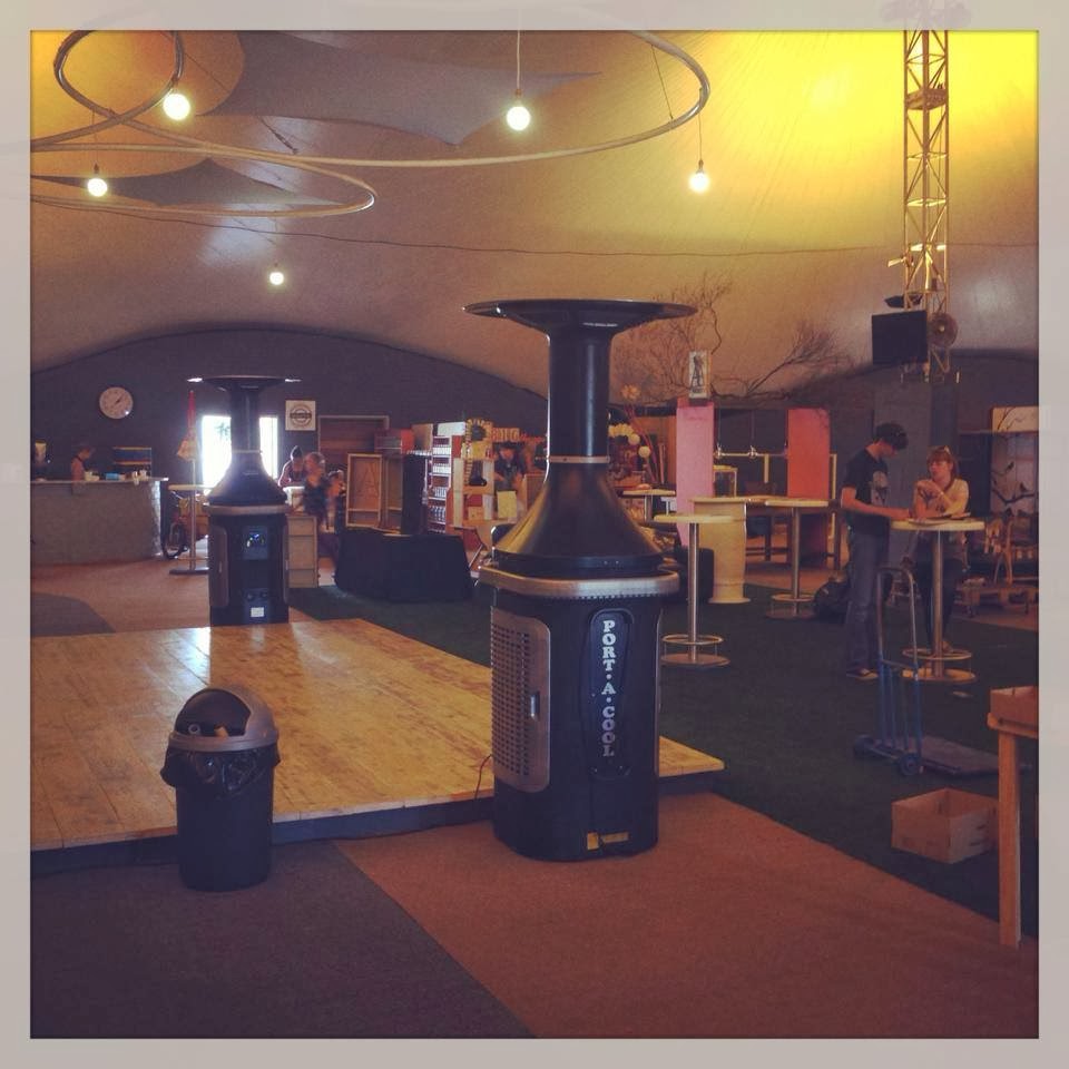 Portable Terrace Cooler: Marquee and event cooling solutions