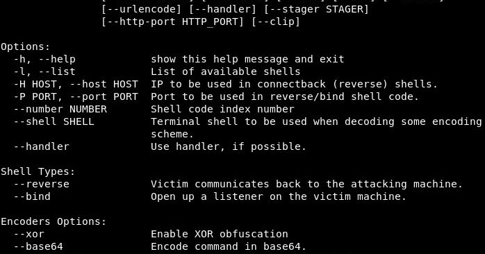 ShellPop - Pop Shells Like A Master - KitPloit - PenTest Tools for your ...