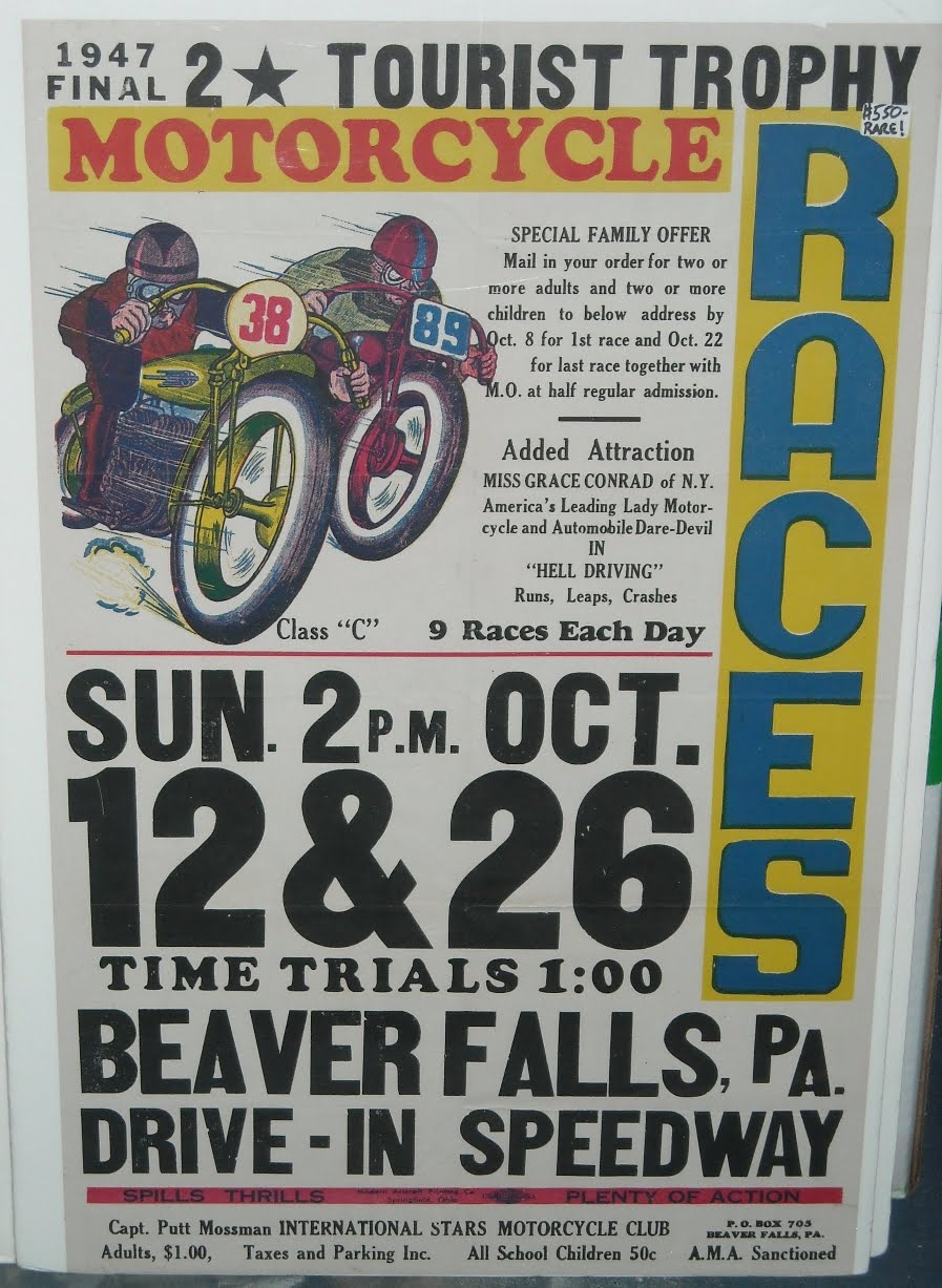 Motoblogn: Vintage Motorcycle Race Posters