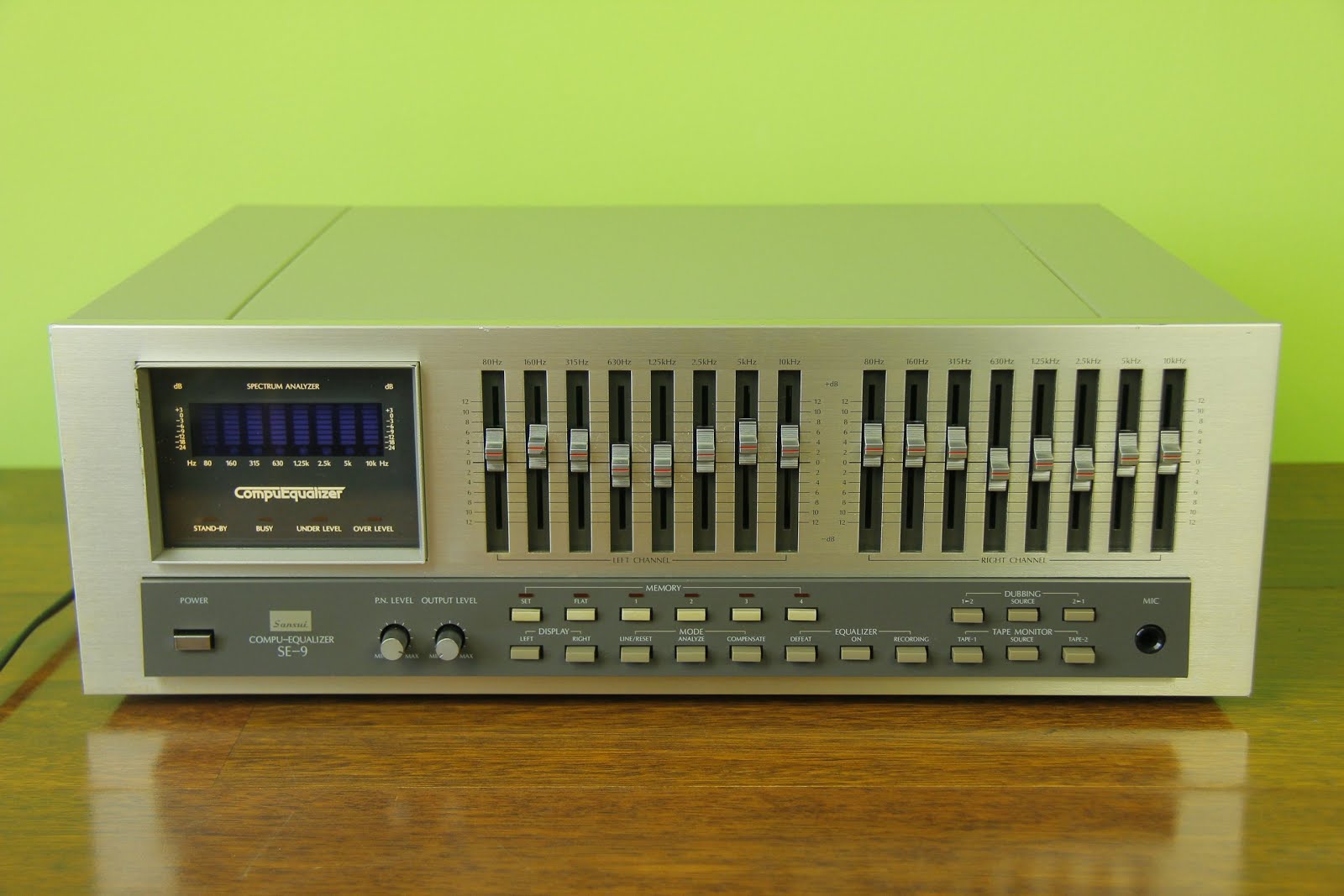 Sansui SE-9 - Graphic Equalizer | AudioBaza