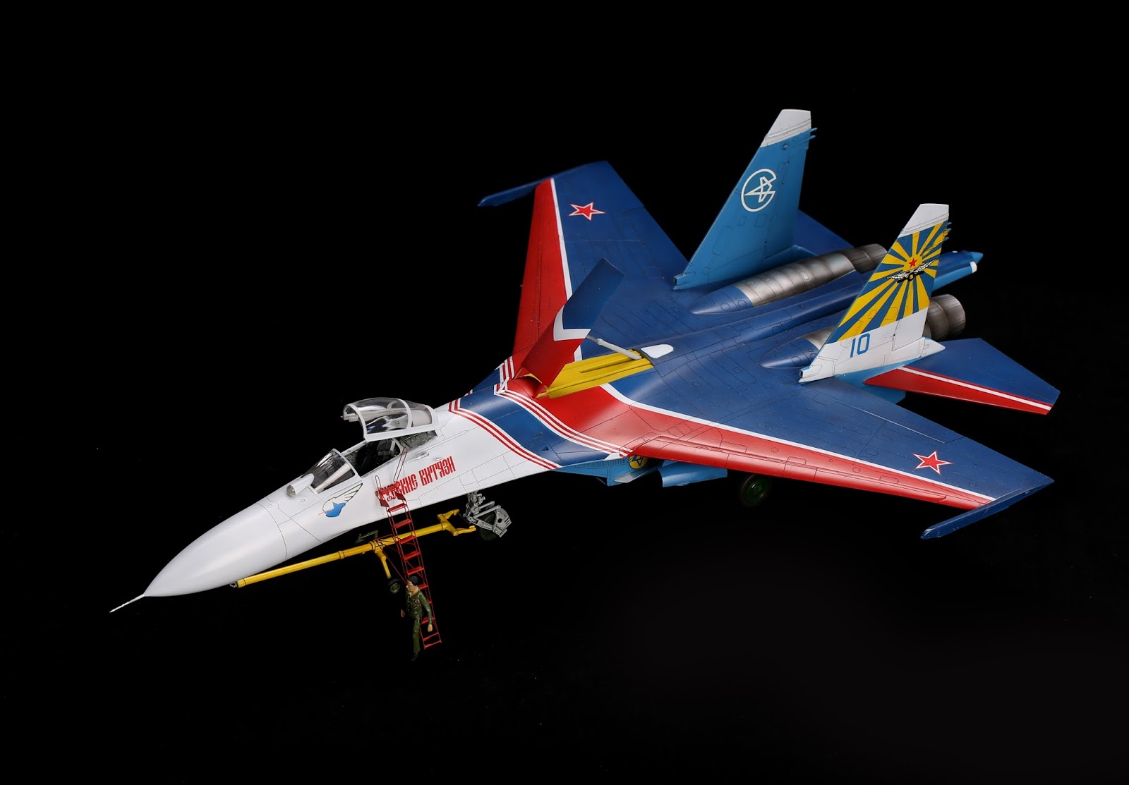 Tommy's Fantastic Models World: Academy 1/48 SU-27B Russia Knight, Oct ...