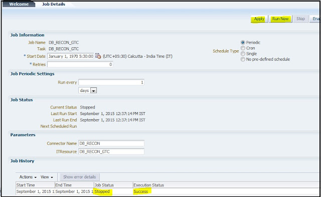 IAM IDM: Reconciliation of users from database to OIM