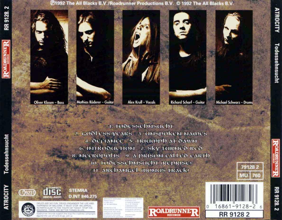 THE ARRIVAL: Atrocity - Todessehnsucht [1992]