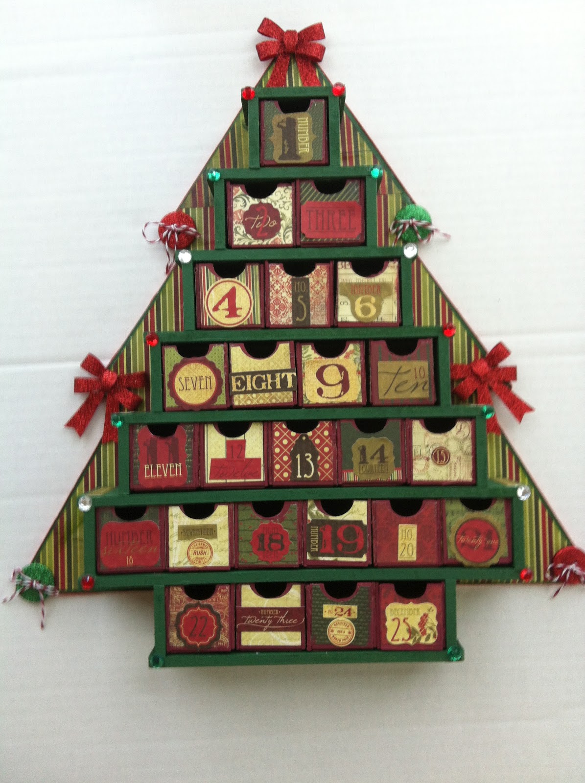 cricut craftin grammy: Kaisercraft Advent Tree Calendars-- which would ...
