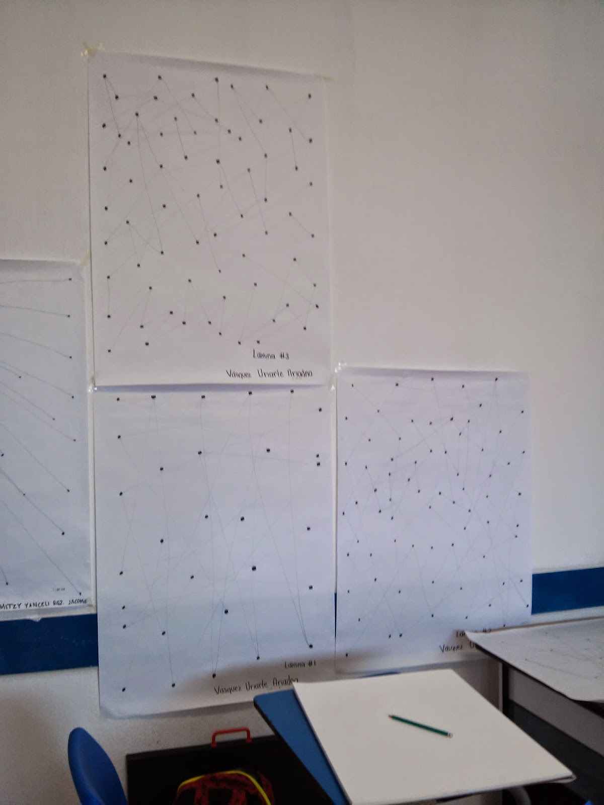 Diseno2014ariadnauriarte: Trazo a mano alzada de lineas rectas