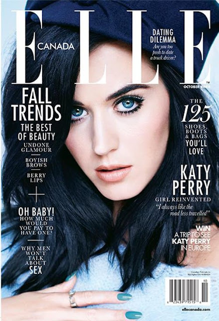 Katy Perry Magazine Photoshoot For Elle Canada Magazine October 2013 ...