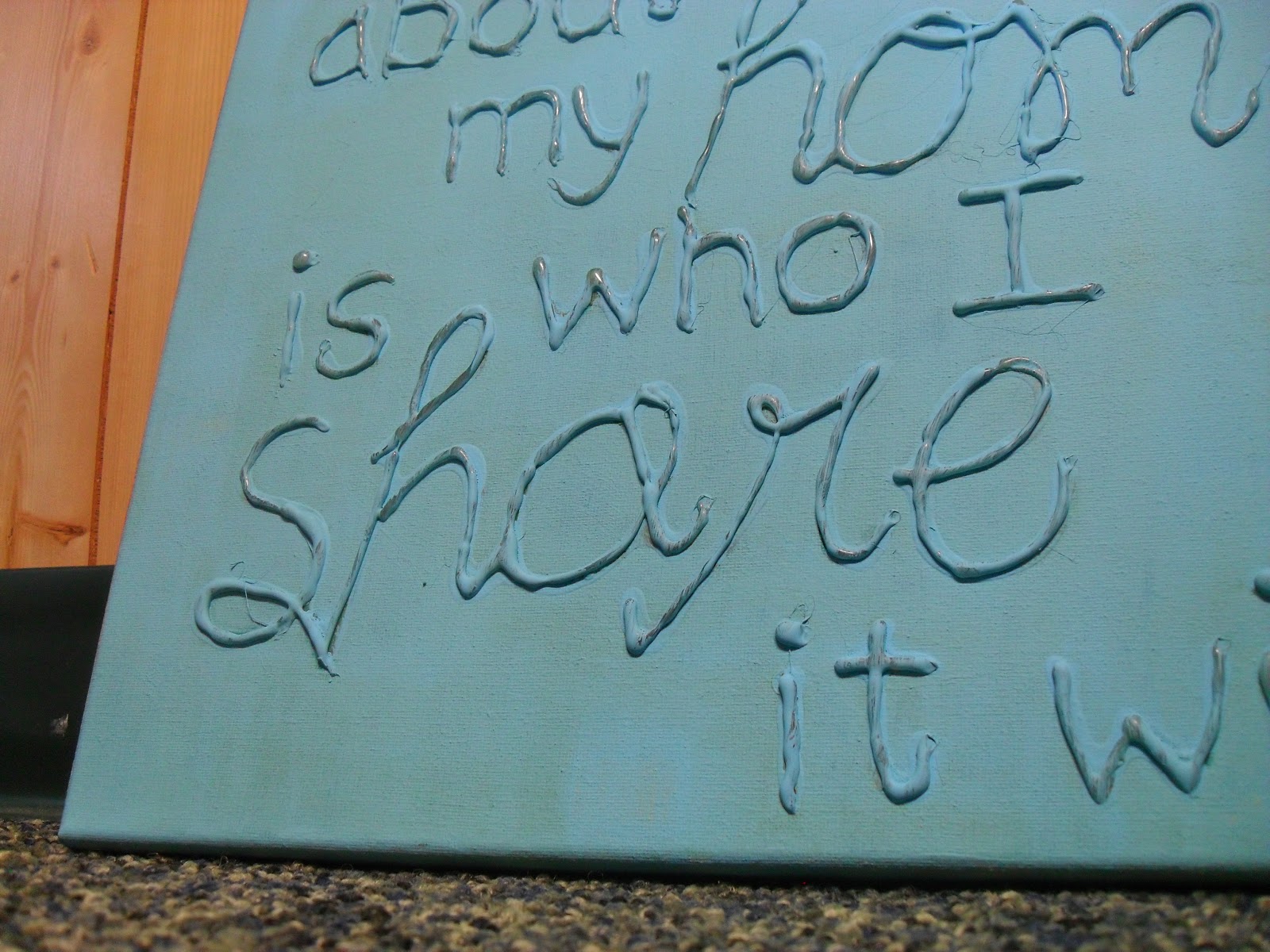 KRaven: DIY Canvas Sign