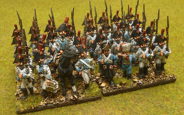 Lace 'n Big Hats: 28mm Napoleonic Spanish line infantry (Elite ...