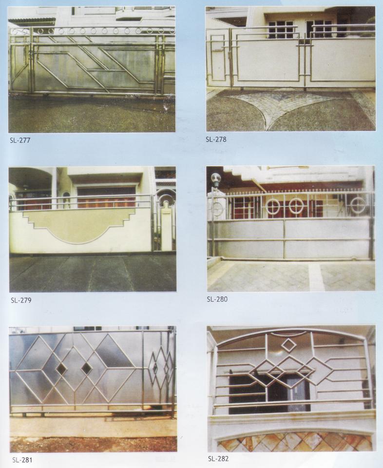 Folding Gate Sumber Makmur: Model Pagar Stainless
