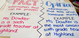 Teaching in Sixth Grade: Linking Up to Share Some Anchor Charts!