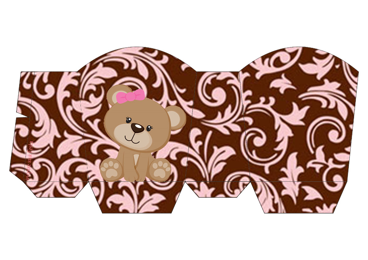 Cute Bear: Free Printable Boxes. | Oh My Quinceaneras!