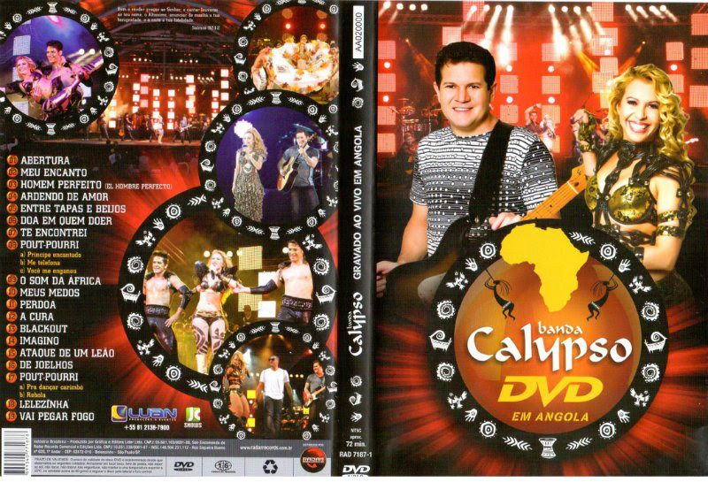 Capa Banda Calypso DVD Angola | // Portal do Calypso ♫ O ritmo Calypso ...