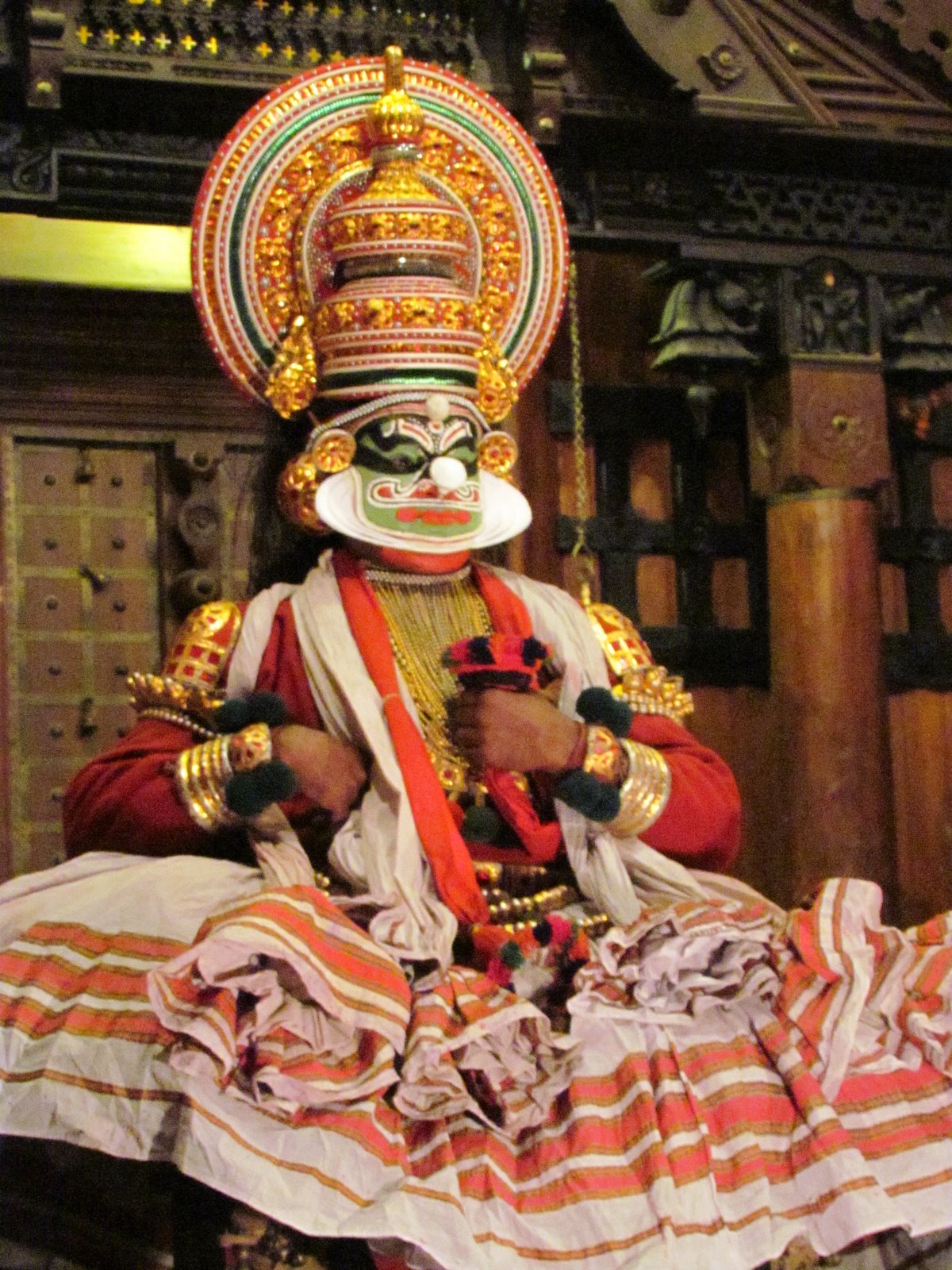 Wandering: Photo - Kathakali Theatre