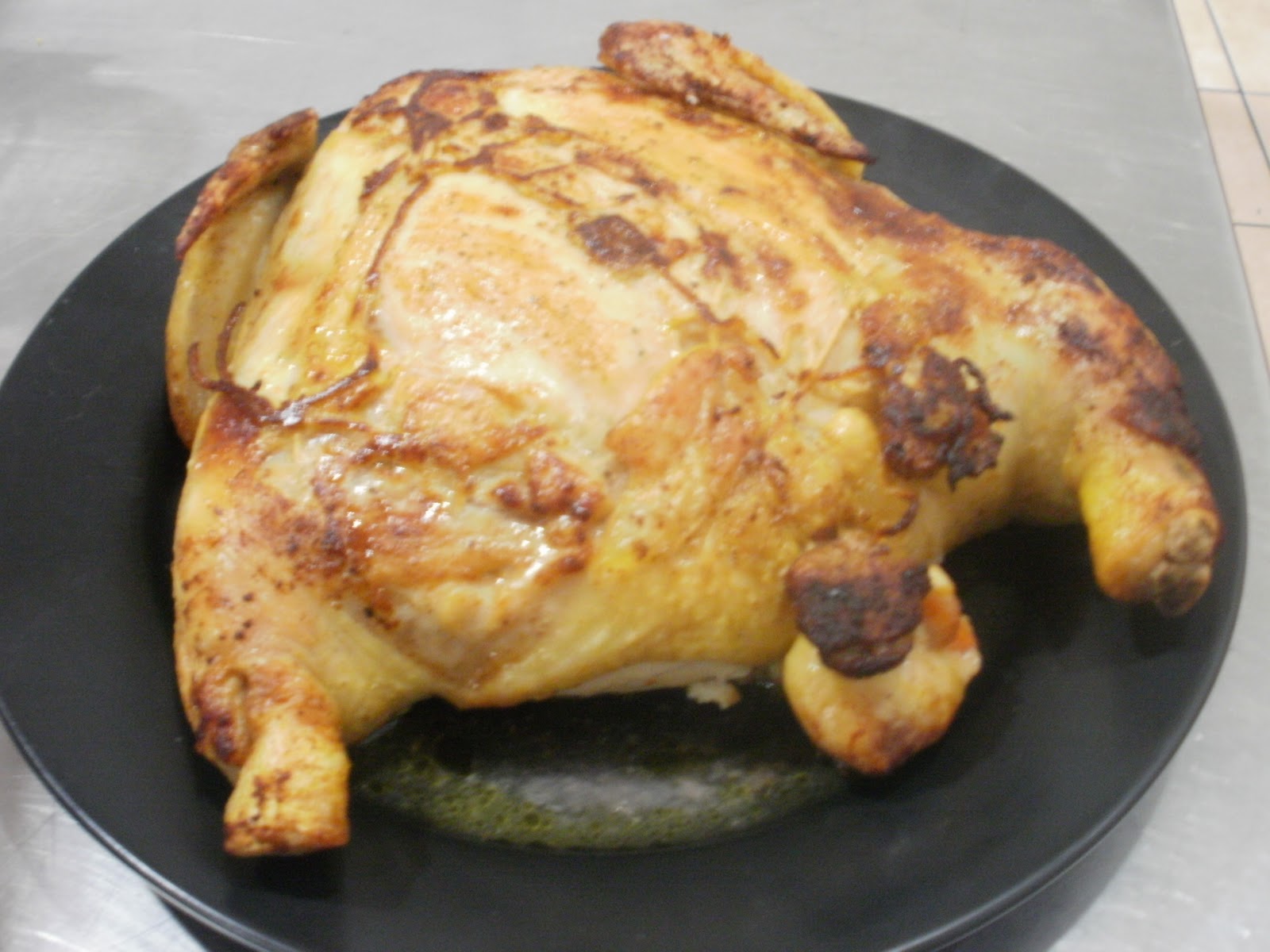 La dicha de cocinar: Pollo deshuesado relleno con camarones