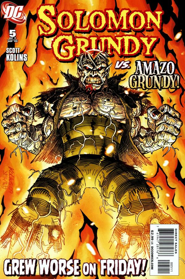 COMIC BOOK FAN AND LOVER: SOLOMON GRUNDY - DC COMICS