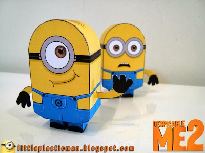 Paper Toys Despicable Me 2 Minions ~ Papercraftsparati | Todos los ...
