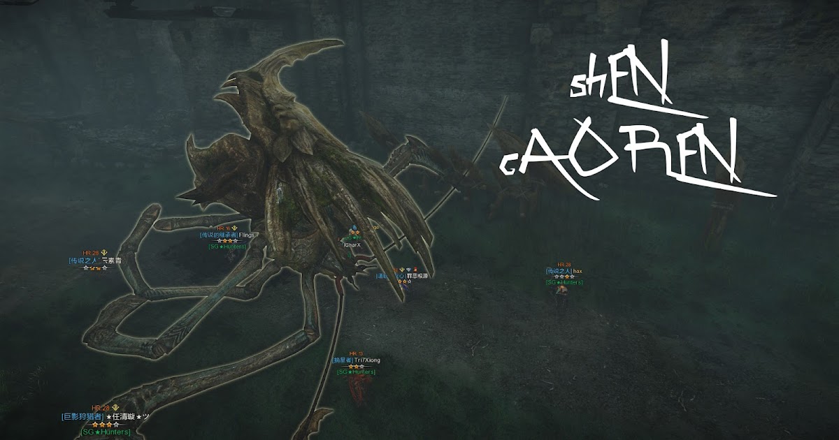 Shen Gaoren 12 Man Raid | Guides and Tips for Monster Hunter Online