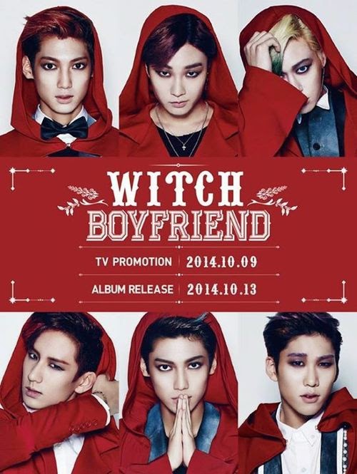 Boyfriend revela foto grupal del teaser de su mini-álbum "WITCH"