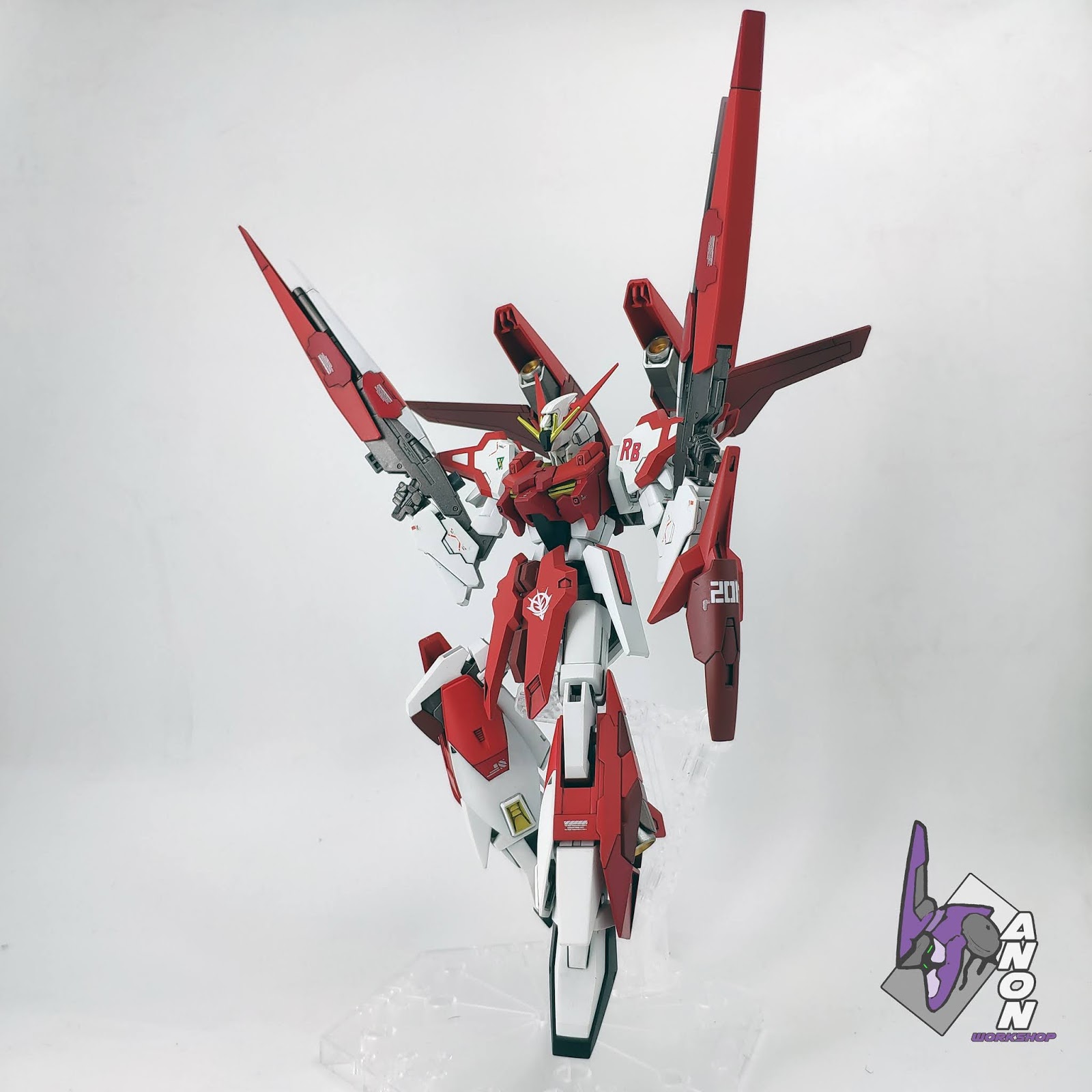 Painted Build: HGBF 1/144 A-Z Gundam "Johnny Ridden Custom"