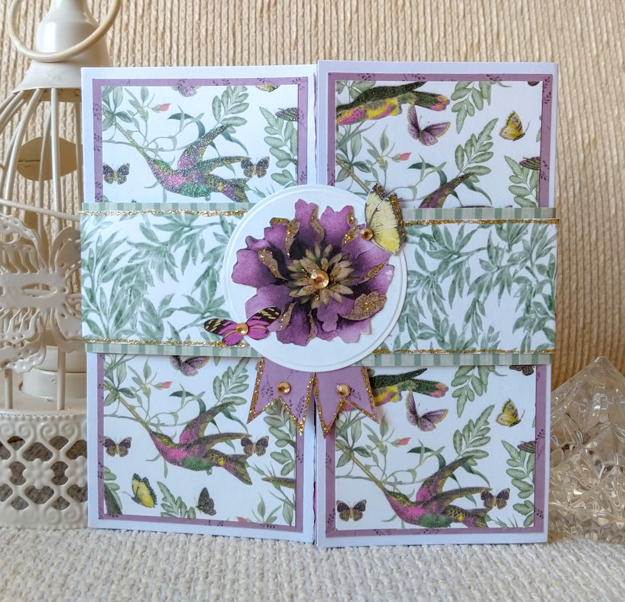 A Passion For Cards: Trifold Explosion Card - Trimcraft's Mariposa ...