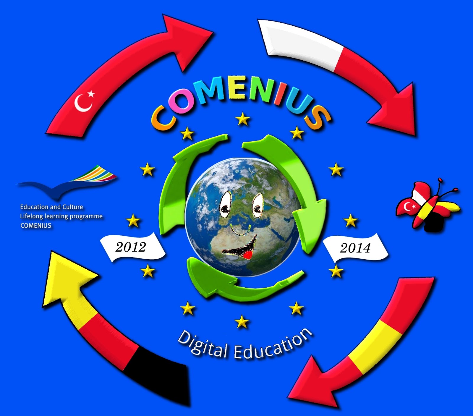 COMENIUS DIGITAL EDUCATION : OUR COMENIUS LOGO