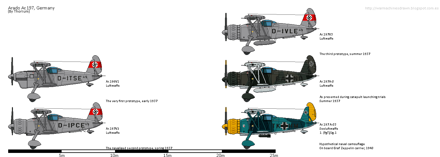War Machines Drawn: Arado Ar.197