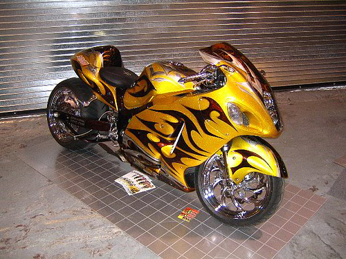BIKES WALLPAPERS: suzuki hayabusa modified