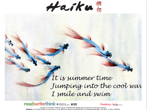 Reederama: Haiku Poetry Created with ReadWriteThink by 5th Graders