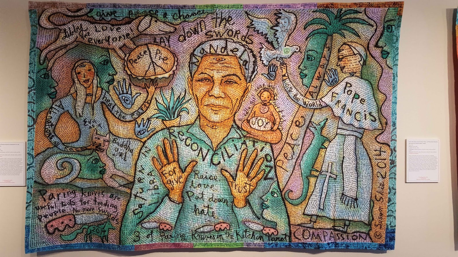 the stunning quilts of artist Susan Shie