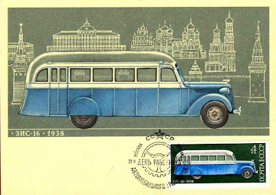 transpress nz: 1938 Zis 16 bus, Russia