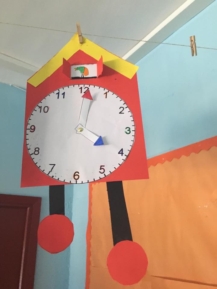 OUR ENGLISH CLASS: Art about time