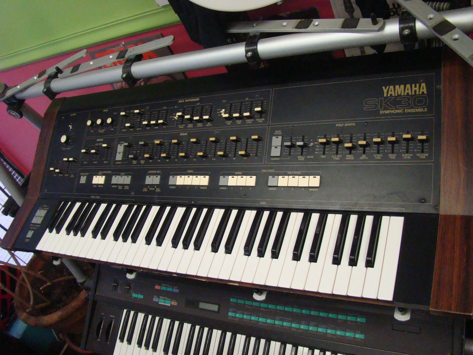 MATRIXSYNTH: Vintage 1970's YAMAHA SK30 Symphonic Ensemble Keyboard ...