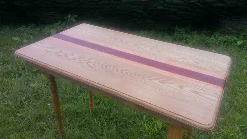 Pragmatic Woodworker: Civil War Folding Table: Finished Is Finished