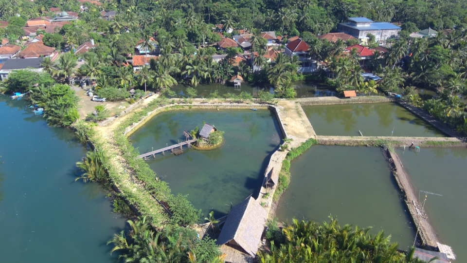 Taman Sagati Margacinta from Drone - Desa Wisata Margacinta