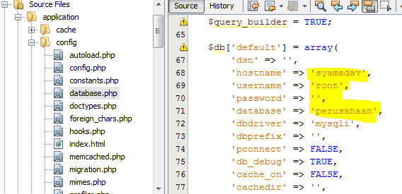 Menampilkan Data dari Database Menggunakan CodeIgniter | Syamadav|