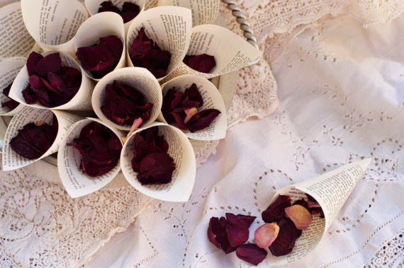 Sherri Cassara Designs: More wedding preparations and my DIY rose petal ...