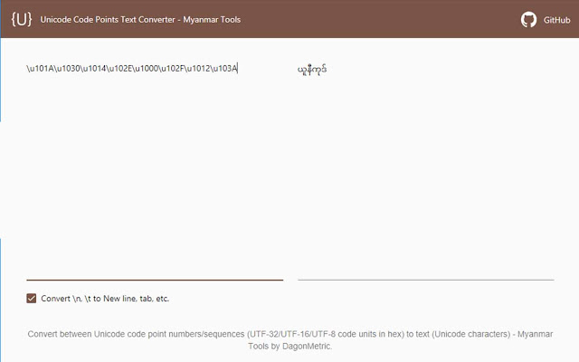 Code Point code-point