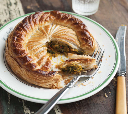 Silver Beet, Squash and Ricotta Pithiviers recipe -Taste USA